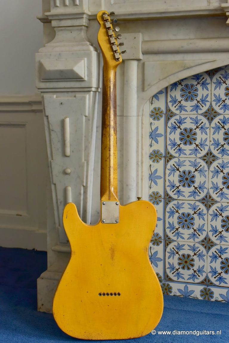 Nachocaster Blackguard #0090 by Nacho Banoz - Diamond Guitars